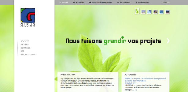 Kineka revisite le site de Girus - Kineka | Agence de communication à ...