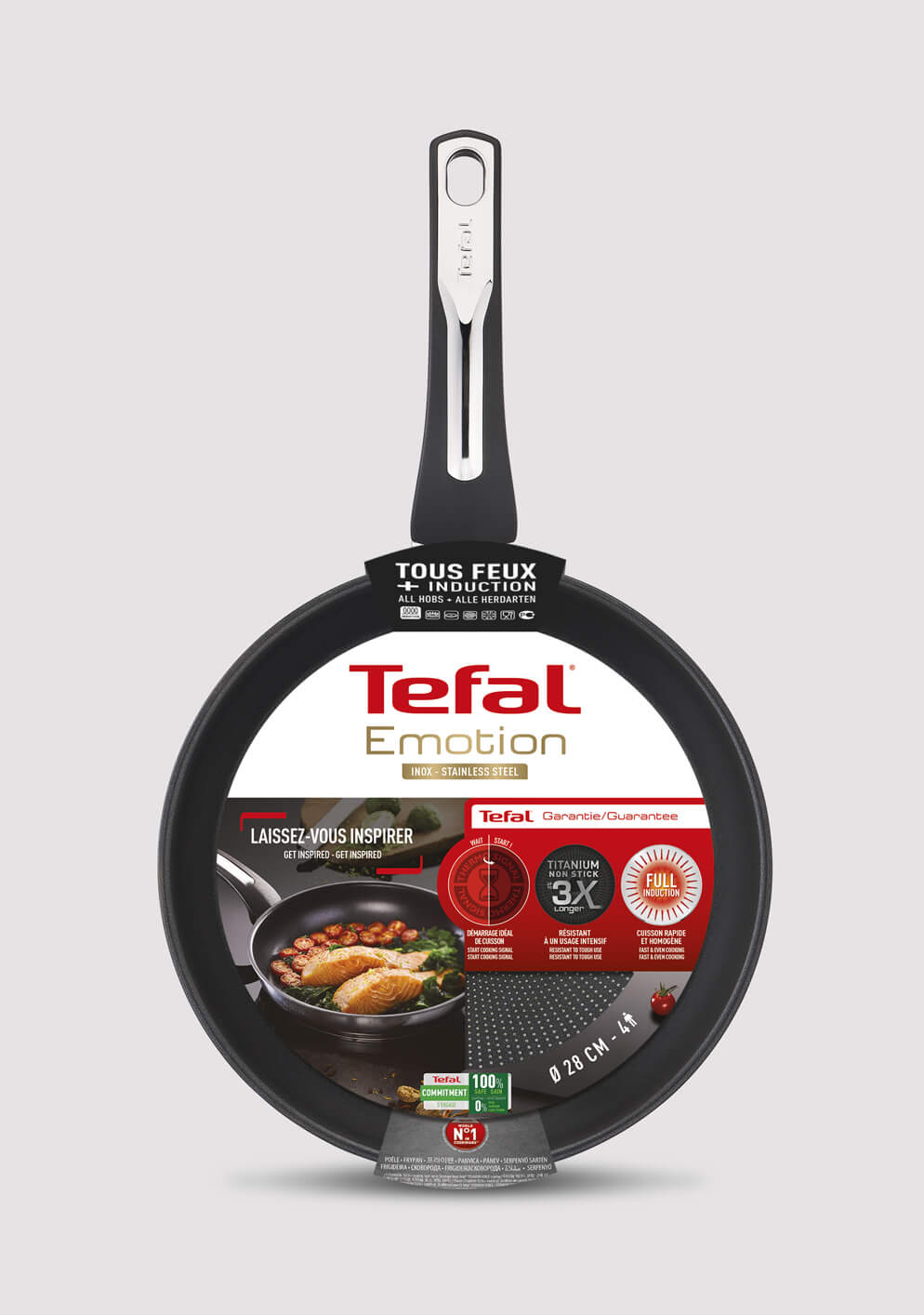 Packaging TEFAL - Kineka | Agence de communication à Grenoble et Lyon